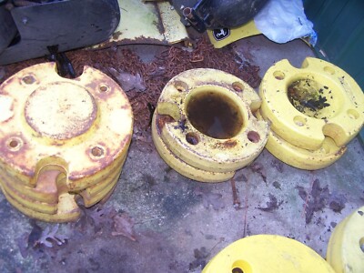 2 X John Deere Rear Wheel Weights 110 112 210 212 214 216 318 316 318 ...