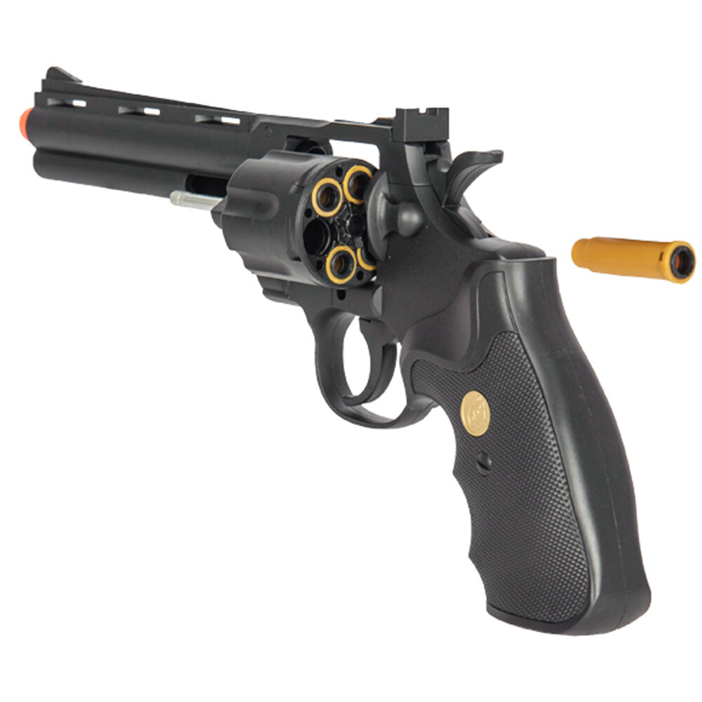 UKArms G36B Six Shooter Revolver Spring Powered Airsoft Pistol for sale ...