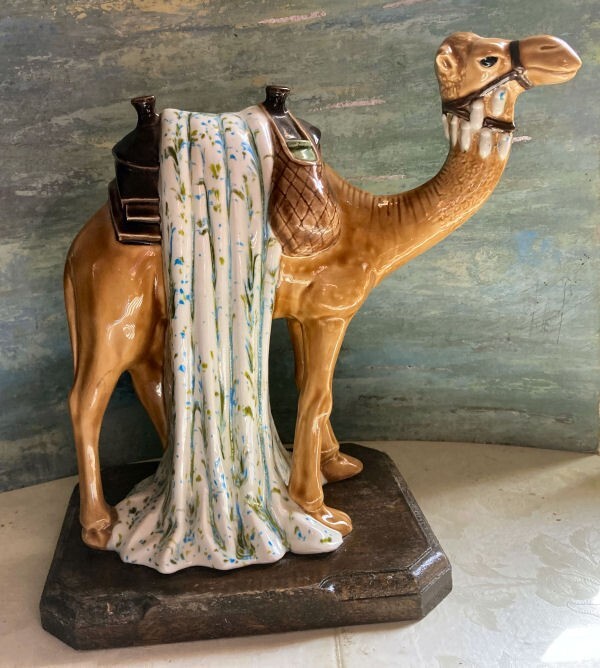 Ceramic Camel painted and Glazed by Karen Grimm of Black Horse Ranch | eBay