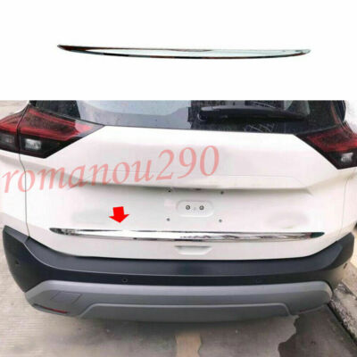 Fit For Nissan Rogue 2021-2023 ABS Chrome Rear Door Trunk Lid Molding ...