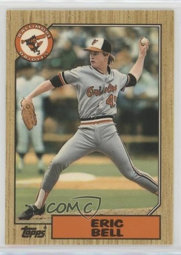 1987 Topps Traded Tiffany Eric Bell #3T Rookie RC | eBay