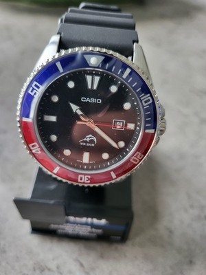 Casio Marlin Pepsi | eBay UK