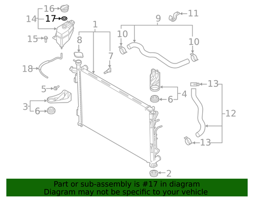 Genuine Hyundai Reservoir Cap Gasket 25442-S1000 | eBay