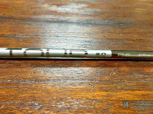 (1) Ping Tour 2.0 Silver 65X Fairway Shaft, 42.5" length, Ping Adapter ...