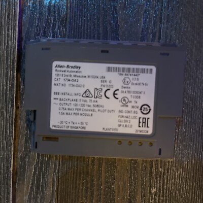 Allen-Bradley 1734-0A2 Input Module Ser C | eBay