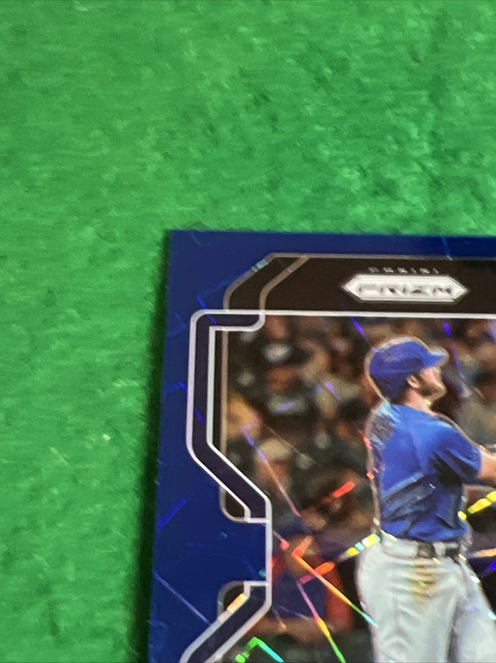 2022 Panini Prizm - Blue Velocity Prizm #9 Ian Happ | eBay