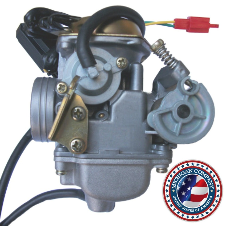 26mm Sunl 150 Carburetor 150cc GY6 Carb 4 Stroke Chinese Scooter Moped ...