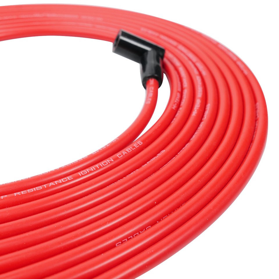 Engine Spark Plug Ignition Wire Sets 5.0L 5.8L Mustang Ford Racing 9MM ...