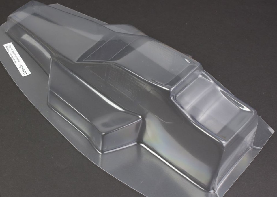 RCPS RC10 Team Associated Mirage SS Body with Window Masks | eBay