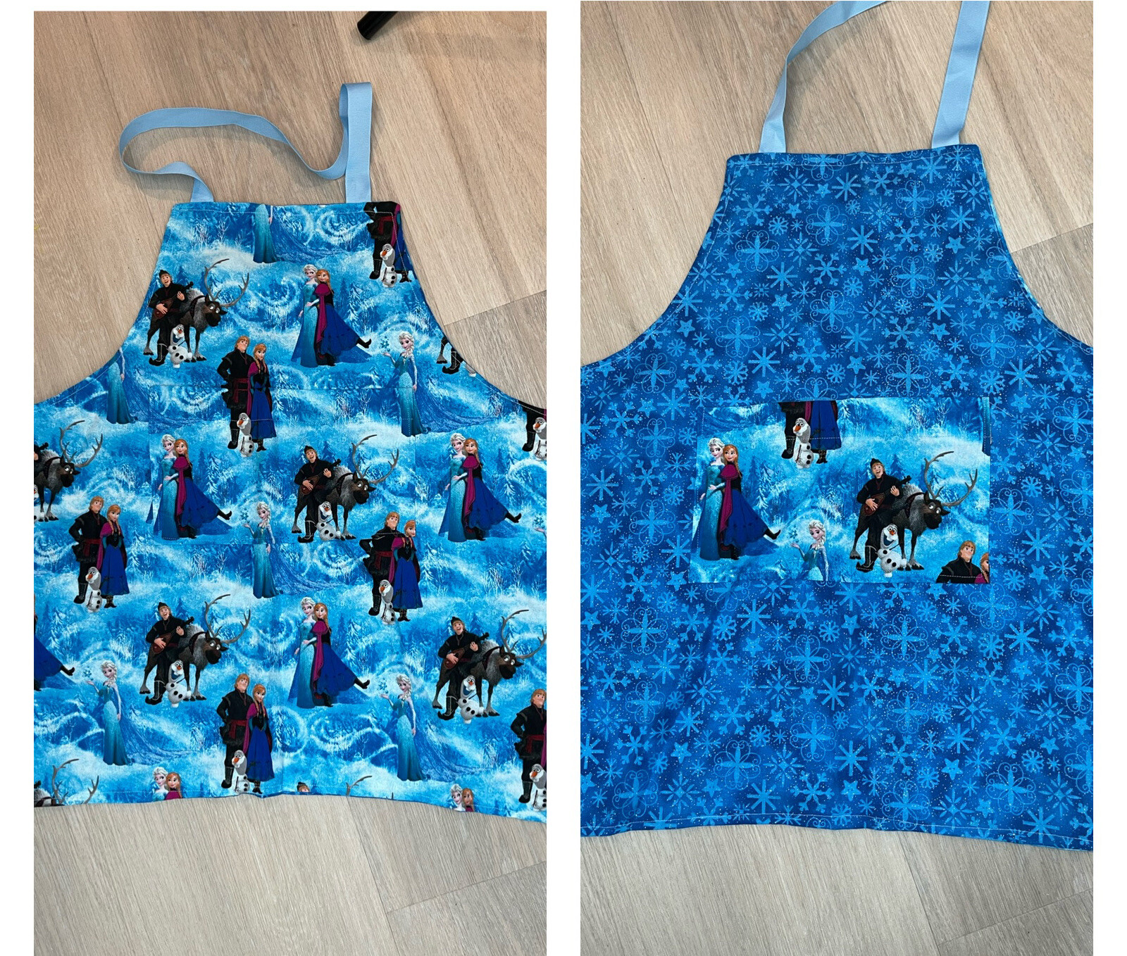 Frozen Apron Disney Children Girls Queen Elsa Anna Cooking Baking ...