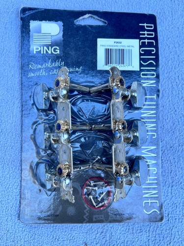 Ping P2632 Standard Chrome Metal Acoustic Guitar Machine Heads | eBay