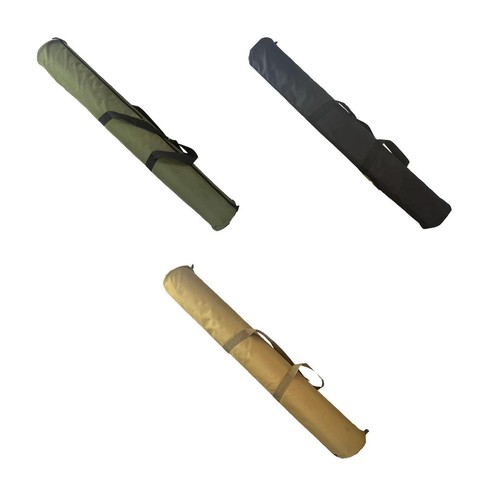 Fishing Pole Case, Tent Pole Storage Bag, with Zipper Pole Storage Case ...