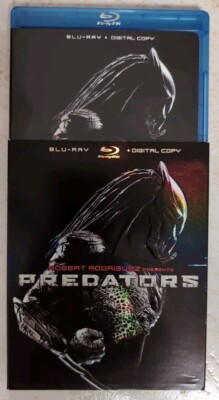 Predators (Blu-Ray + Digital, 2010, 2-Disc Set) w/ Slipcover | eBay