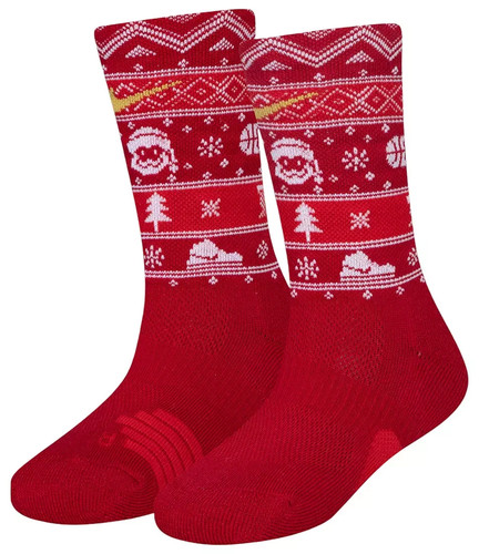 Nike Youth Holiday Elite Crew Socks NEW 1 pair | eBay