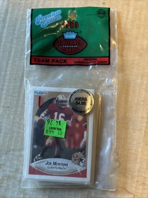 1990 Fleer - Football Cards - Team Pack 49ers - Premiere Edition ...