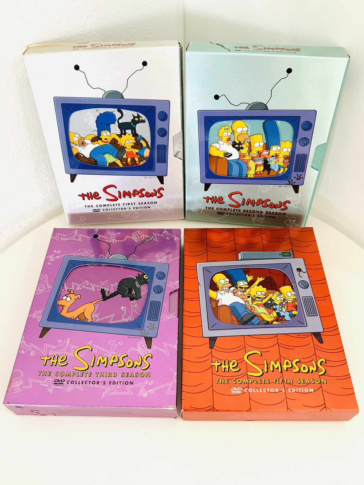 The Simpsons DVD Boxed Set Collector’s Edition Complete Series Lot 1, 2 ...