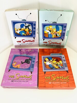 The Simpsons DVD Boxed Set Collector’s Edition Complete Series Lot 1, 2 ...