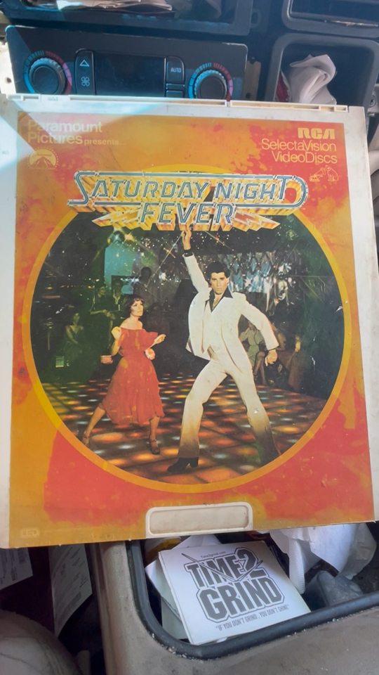 Lot of 5 RCA SELECTAVISION VIDEO DISC MOVIE, Saturday Night Fever ...