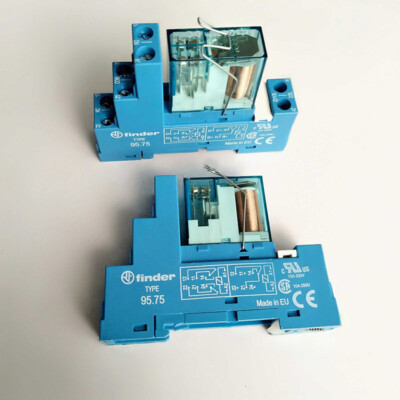 1pc FINDER TYPE 40.52S 24VDC Power Relay with 95.75 Socket | eBay