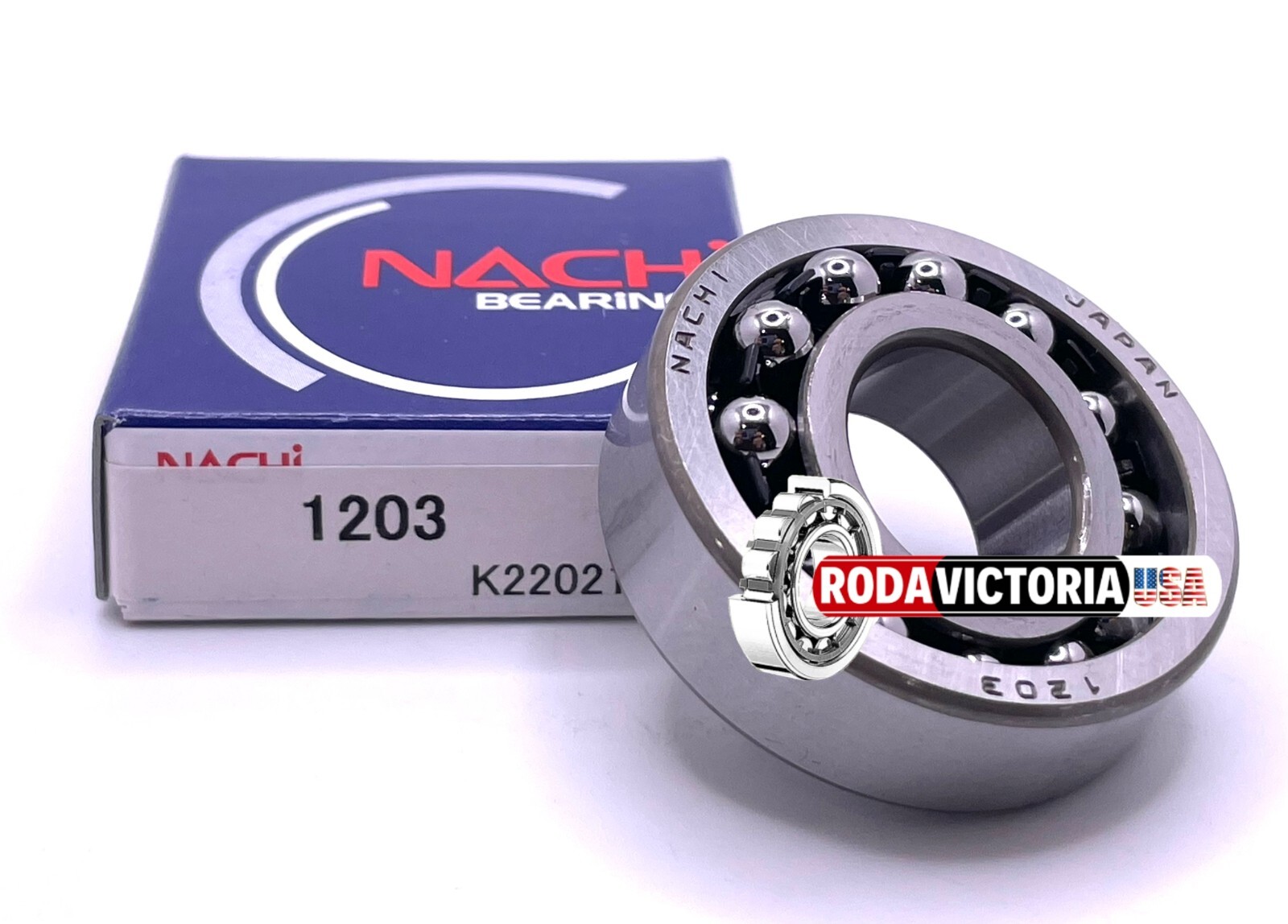 NACHI 1203 SELF ALIGNING BALL BEARING 1203 17x40x12 mm | eBay