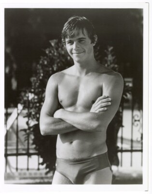 Christopher Atkins Dallas era Barechested Speedo Risque Bulge Vintage Photo | eBay