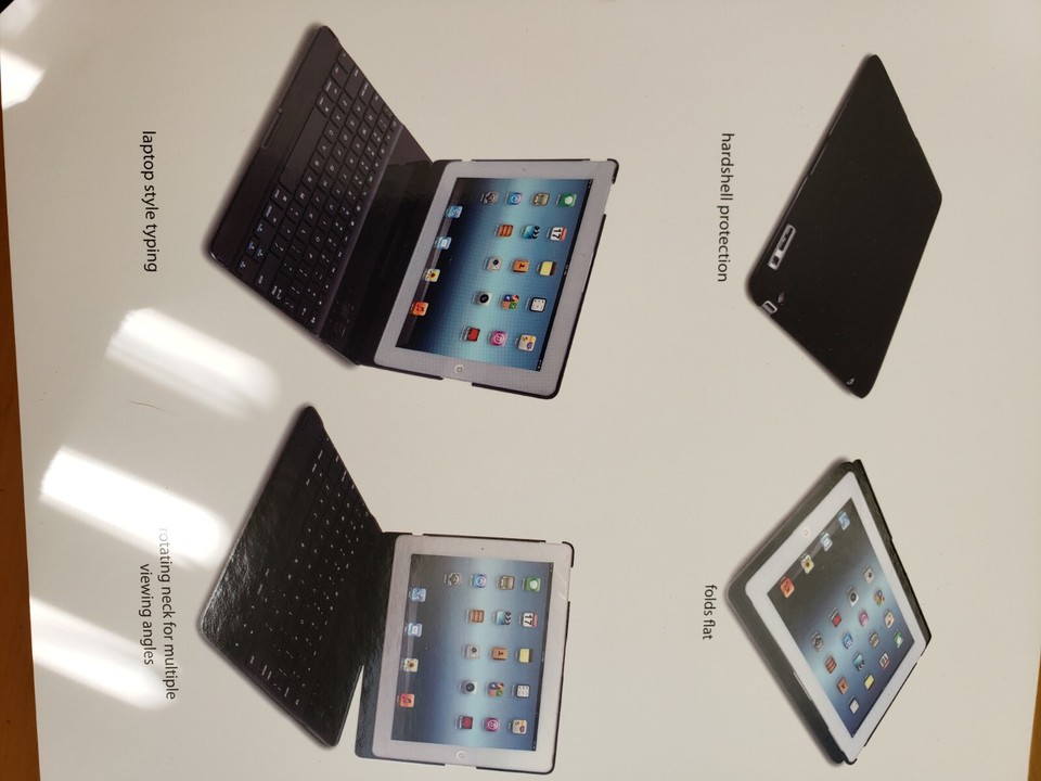 iHome Type Pro Bluetooth Keyboard Case for iPad 2, 3, 4 | eBay