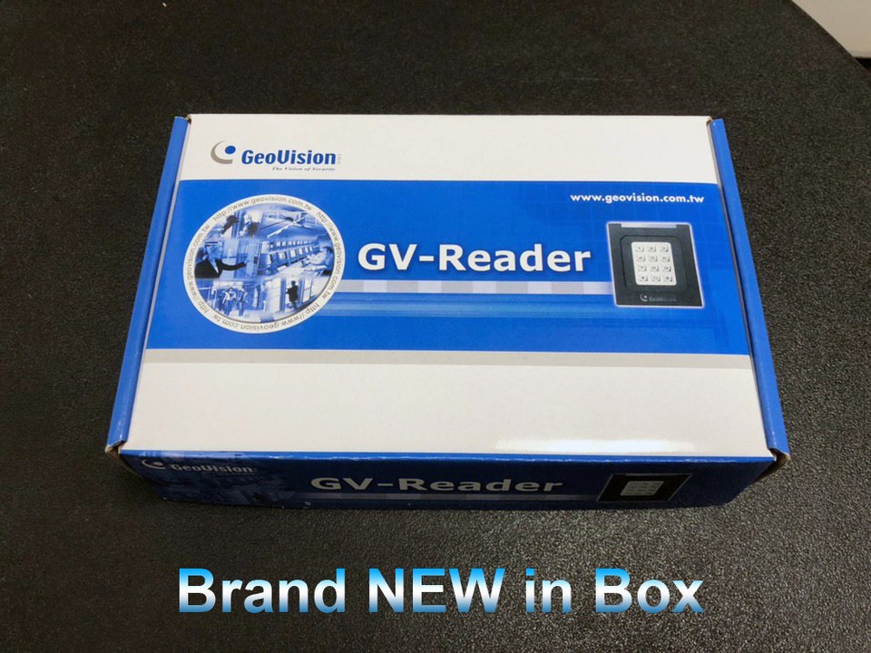 New!!! GeoVision GV-DFR1352 Door Frame Key Card Reader/IP66/RS-485/13 ...