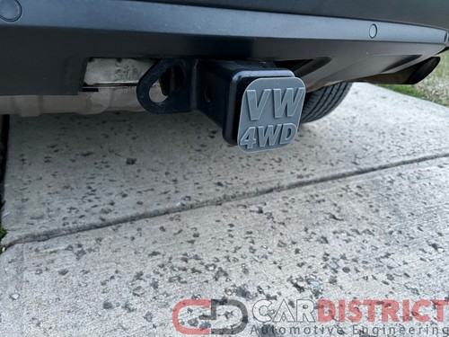 Tow Hitch Cover VW FWD Volkswagen Tiguan Touareg Atlas ID4 tdi ID3 ...