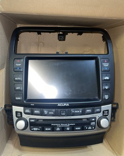 ACURA TSX Navigation GPS System Radio 6 Disc Changer CD Player Display ...