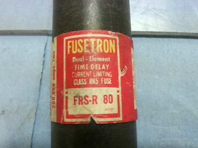 BUSSMANN FRSR80 FUSE NEW | eBay