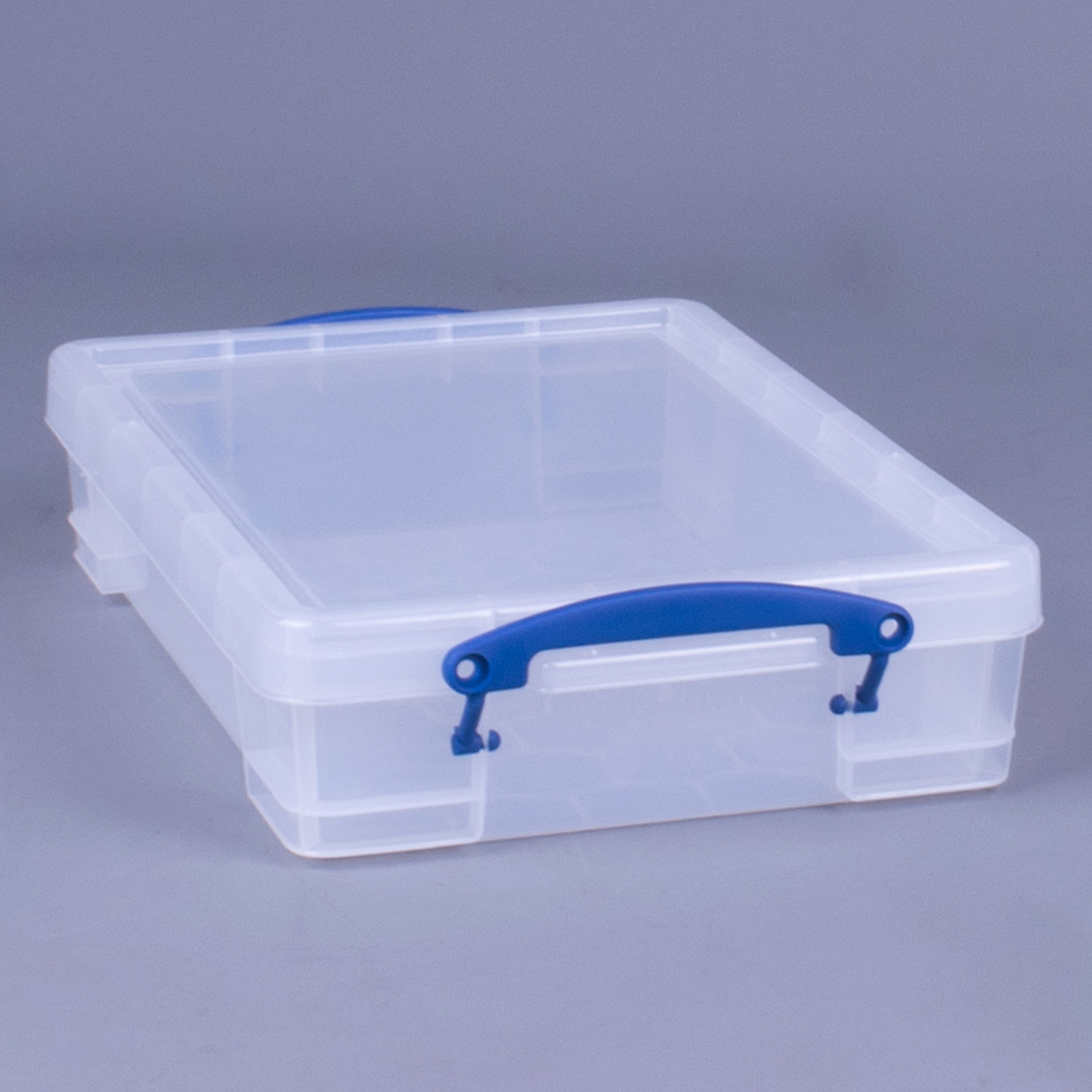 Really Useful Box 4L Plastic Storage Container w/Snap Lid & Clip Lock ...