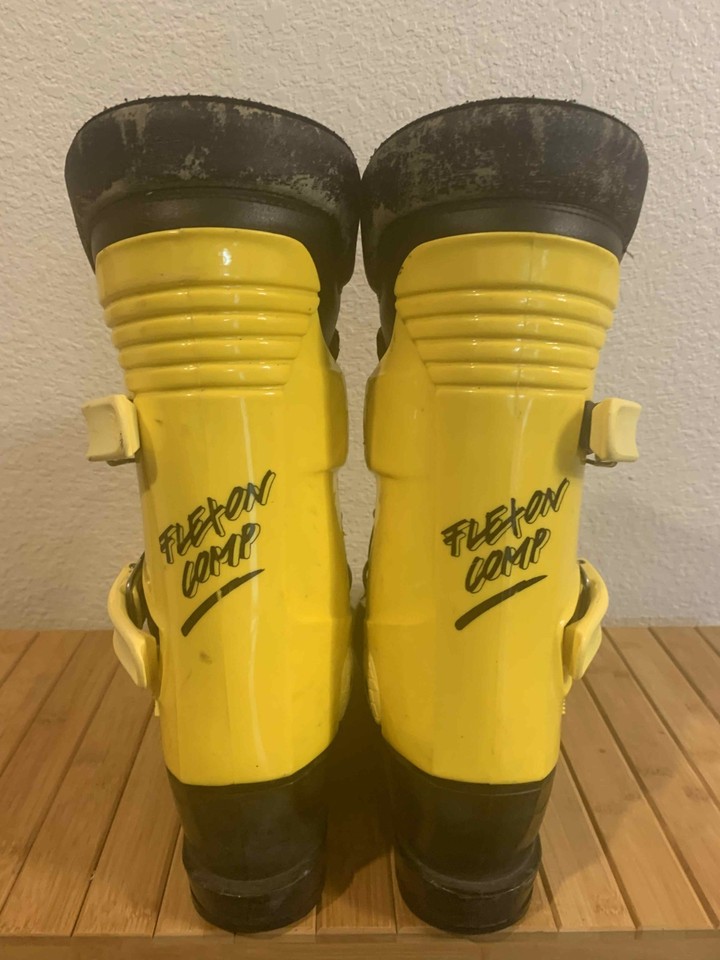 Vtg Raichle Flexon Comp Flow World Champion 3-Piece Alpine Ski Boots ...