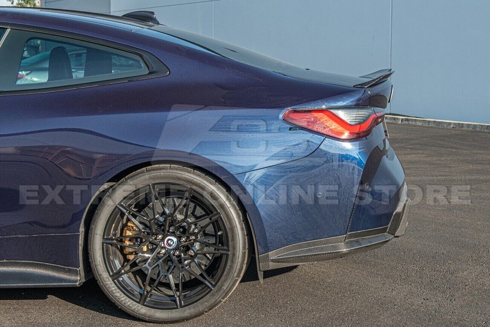 Extended Style Rear Wing For 21-Up BMW G82 M4 G22 Coupe CARBON FIBER ...
