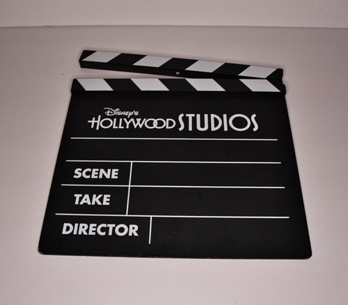 Disney Parks Hollywood Studios Clap Board Scene Cut Take Movie Director ...