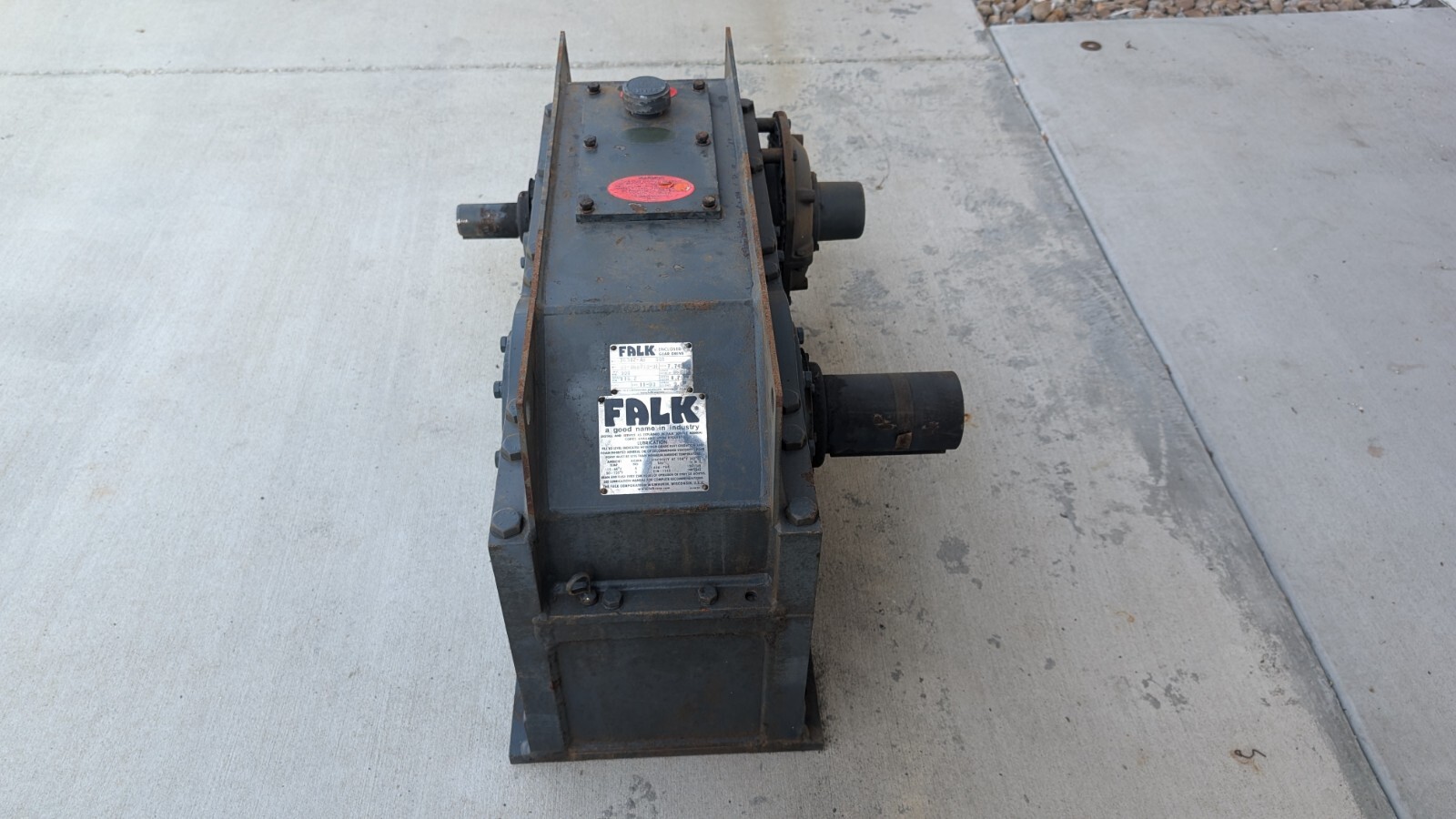 Falk Parallel Shaft Gearbox, 365A2-AB, 86 BHP, 7.745:1 Ratio, 900 In ...