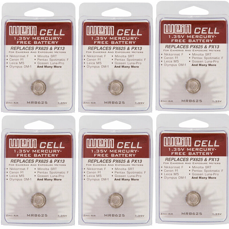6 Pcs Wein Cell PX625 Mercury Free 1.35V Battery, MRB625 750062006112| eBay