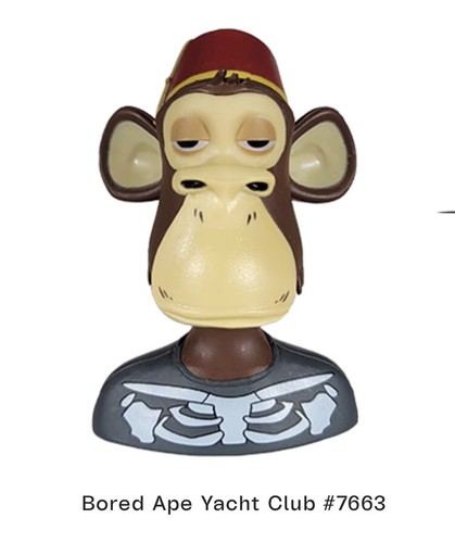 Bored Ape Yacht Club Vinyl Art Figures Complete Set from Options - New ...