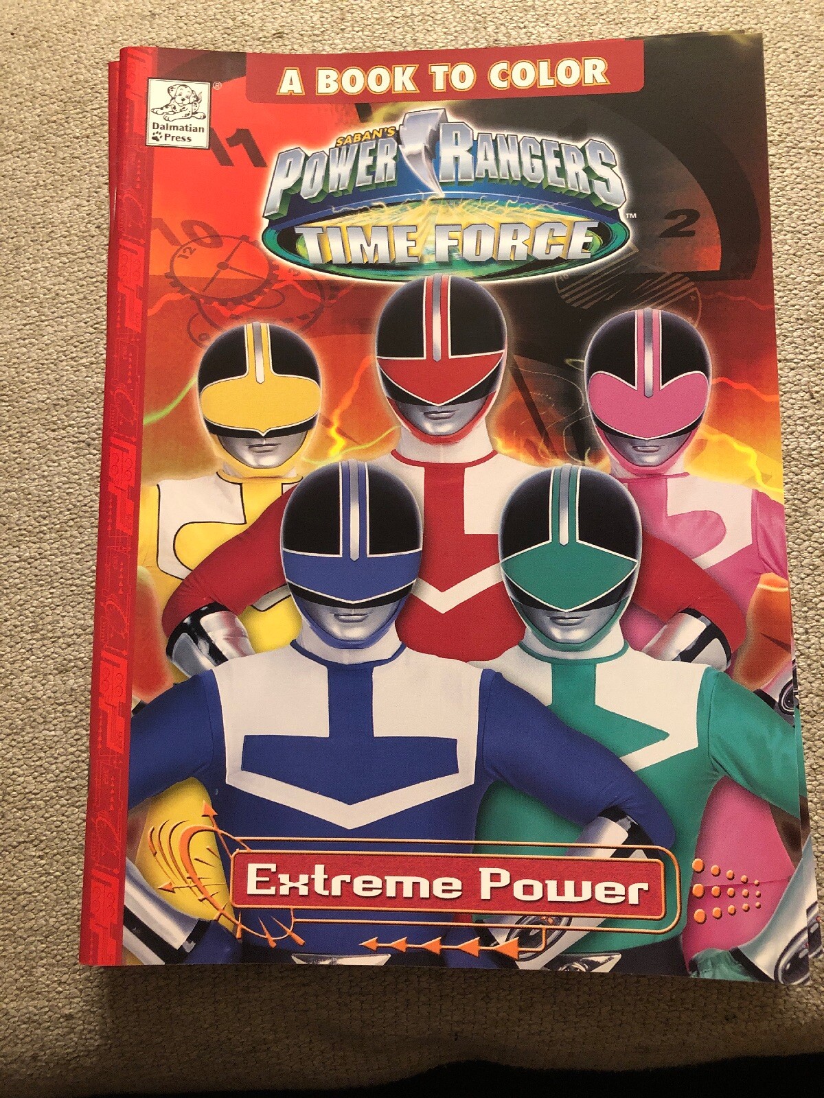 Power Rangers Time Force Coloring Pages