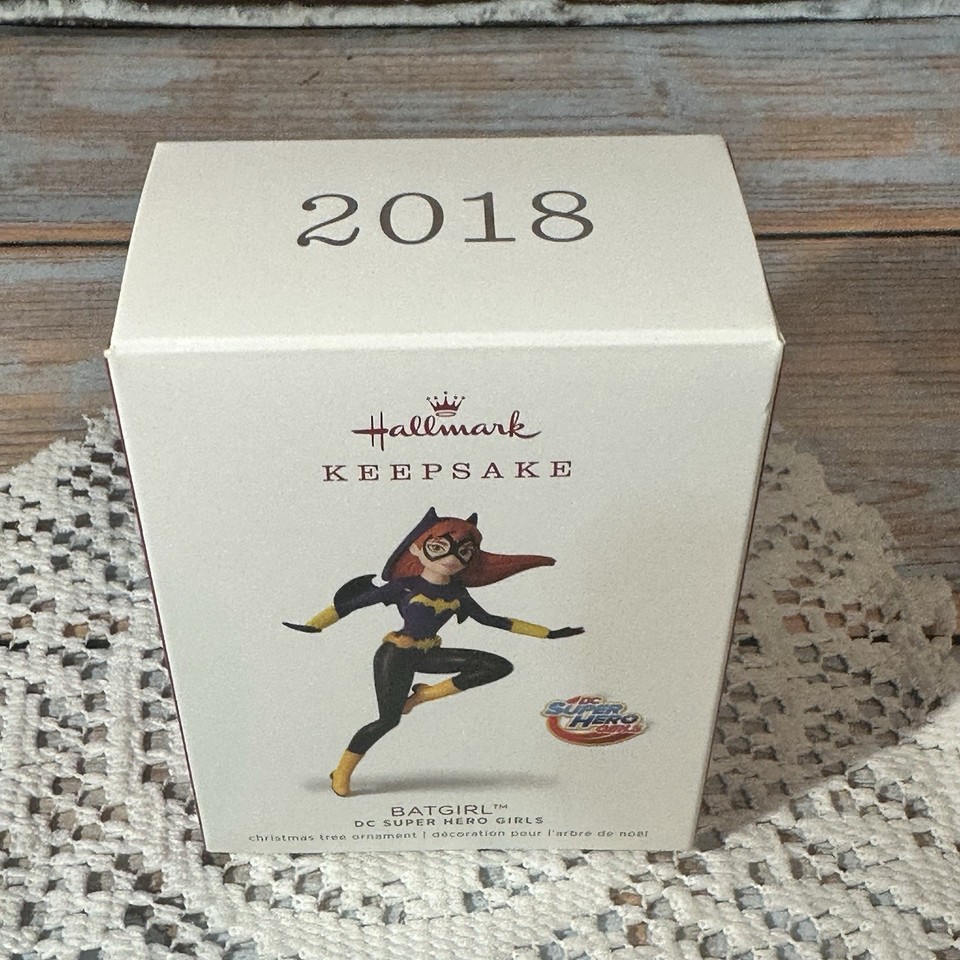 Hallmark: Batgirl - DC Super Hero Girls - Keepsake Ornament 2018 w/Box ...