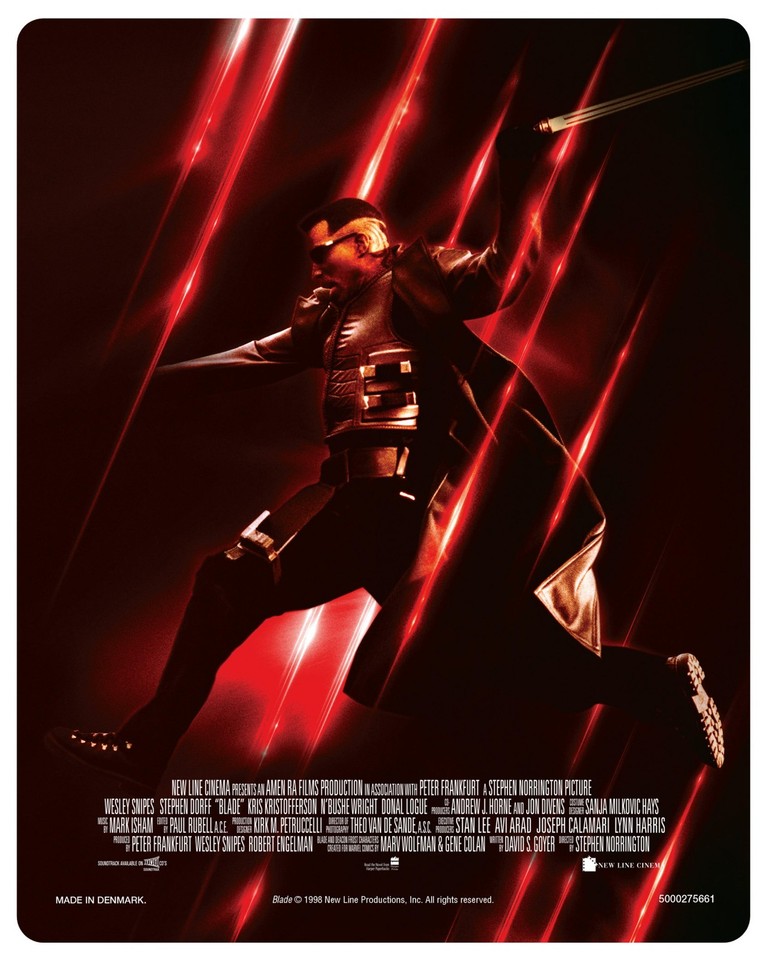 Blade Steelbook (4K UHD Blu-ray) Donal Logue Kris Kristofferson N'Bushe ...