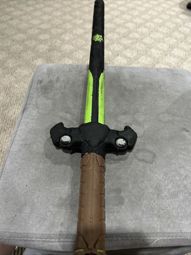 Nerf Hasbro 2013 Zombie Strike Foam LARP Sword Black And Green Used | eBay