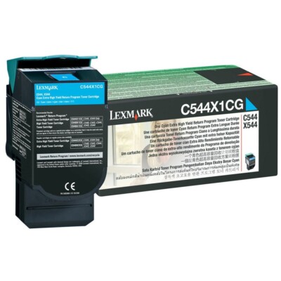 Original Lexmark Toner C544X1CG cyan C 544 546 X 544 546 548 | eBay.de