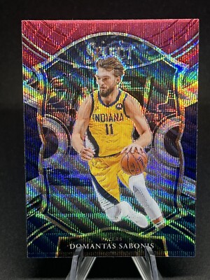 2020-21 Panini Select Domantas Sabonis Tri Color Concourse #56 Pacers ...