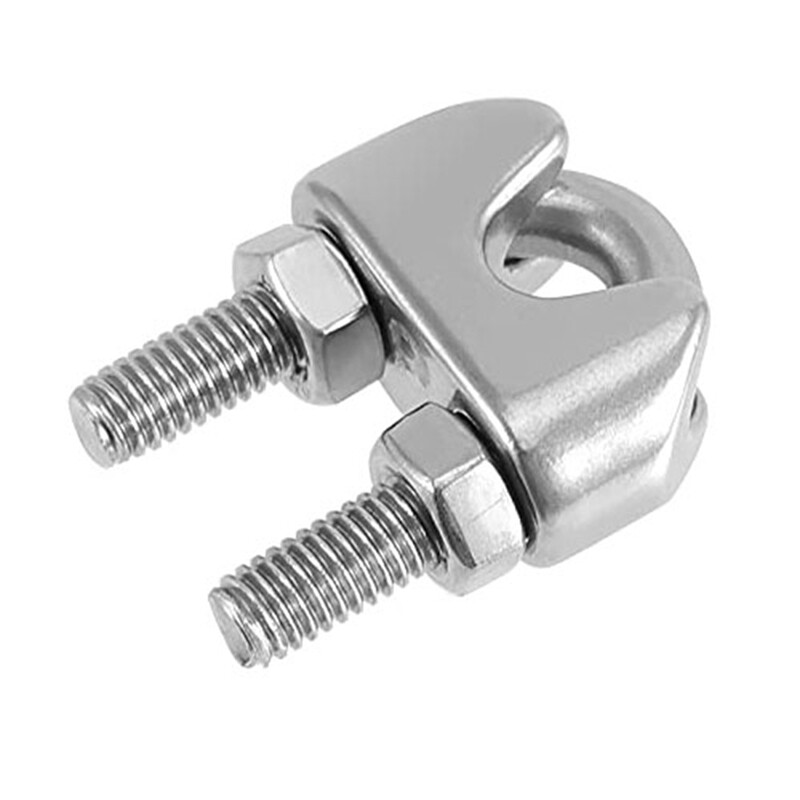 3/8 Inch Wire Rope Clamp Wire Rope Clip M10 Stainless Steel,20 PCS ...