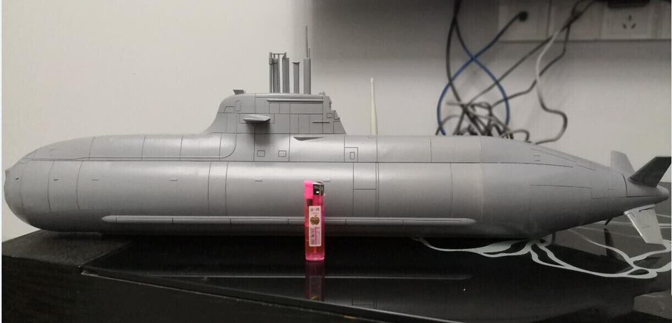 Type 212 1/72 submarine U-Boot-Klasse 212 A 3D print 735mm RC model ...
