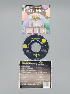 Party Music, Vol. 2 by Drew's Famous (CD, 1996) No Case No Tracking ...