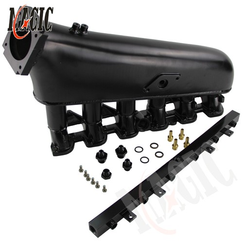 Intake Manifold Plenum + Fuel Rail Fits BMW E30 M20 320i / 325i 1987 ...