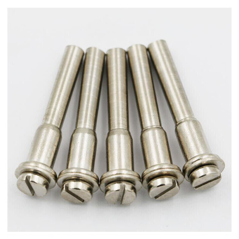 5x Screw Mandrel 1/4''or 1/8'' Shank Cut-off Wheel Holder For Dremel ...