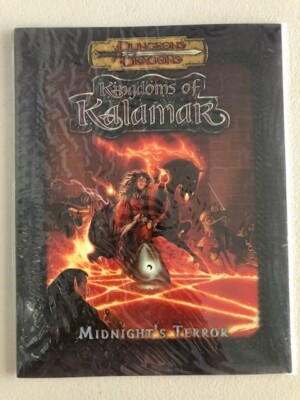 D&D Kingdoms of Kalamar Midnight's Terror Adventure Module Kenzer Co K ...