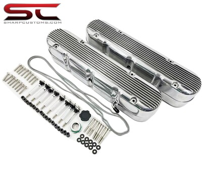 LS1 LS2 LS3 Valve Covers w/Coil Mounts + Cover for LS swaps Polished | eBay